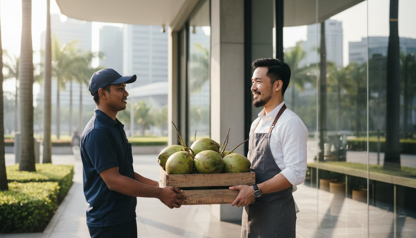 The Art of the Daily Harvest: Premium Coconut Delivery Service for ...